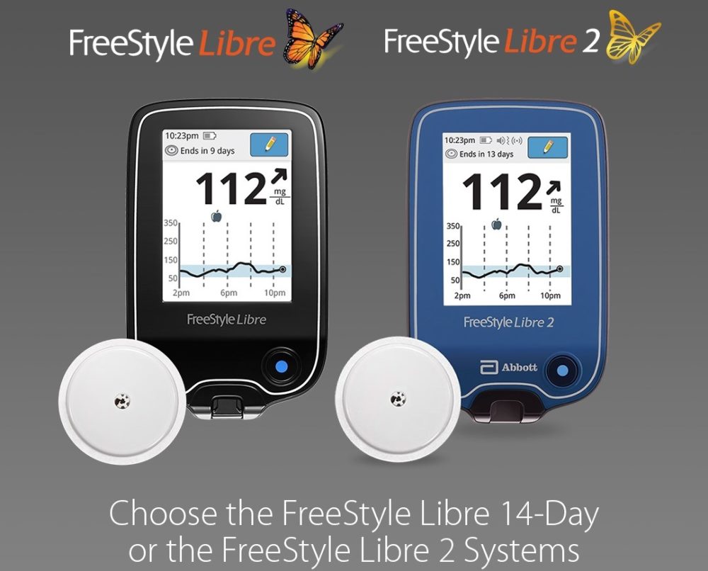 FreeStyle Libre vs FreeStyle Libre 2 CGM | US MED